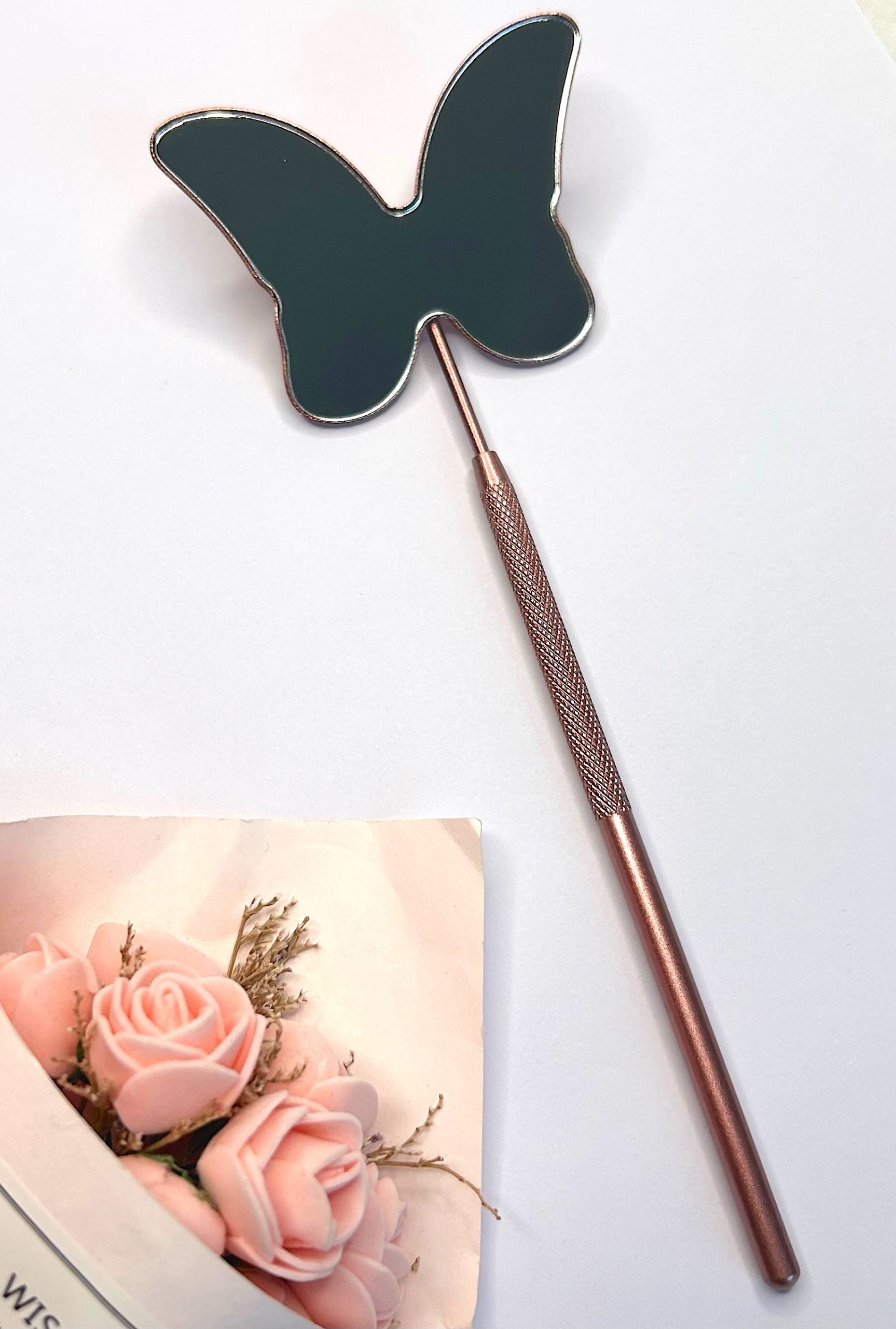 Mon mini miroir papillon - Clarisse Rose