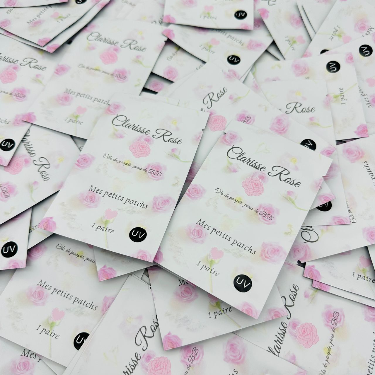 Mes petits patchs Led UV - Clarisse Rose